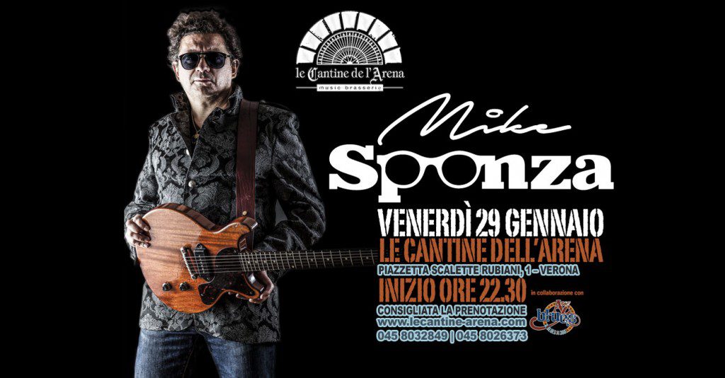 MIKE SPONZA ALLE CANTINE DELL'ARENA DI VERONA: PRESENTERA' IL SUO ...